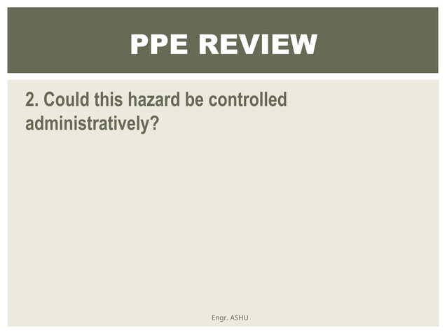 PPE 3.ppt Personal protective equipment's | PPT