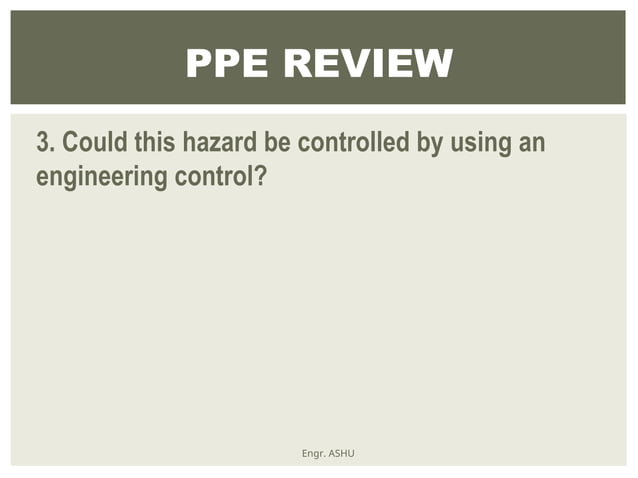 PPE 3.ppt Personal protective equipment's | PPT