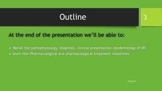 Irritable Bowel Syndrome (IBS) | PPTX
