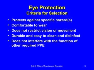 Safe Use of Personal Protective Equipemts | PPT