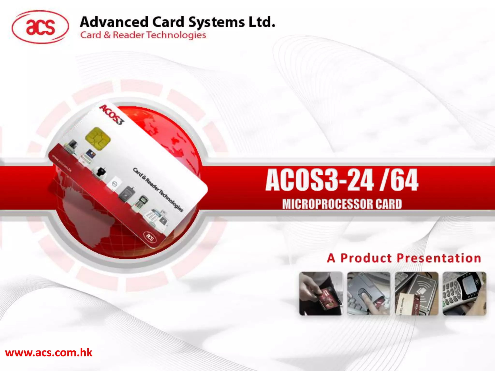 ACOS3 product presentation by Advanced Card Systems Ltd. | PDF