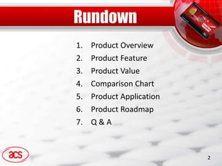 ACOS5 product presentation by Advanced Card Systems Ltd. | PDF