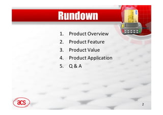ACR83 product presentation by Advanced Card Systems Ltd. | PPT