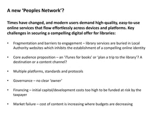 Public Policy Exchange event - the Future of Local Libraries | PPTX