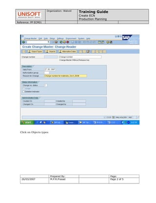 SAP ECM create | DOC