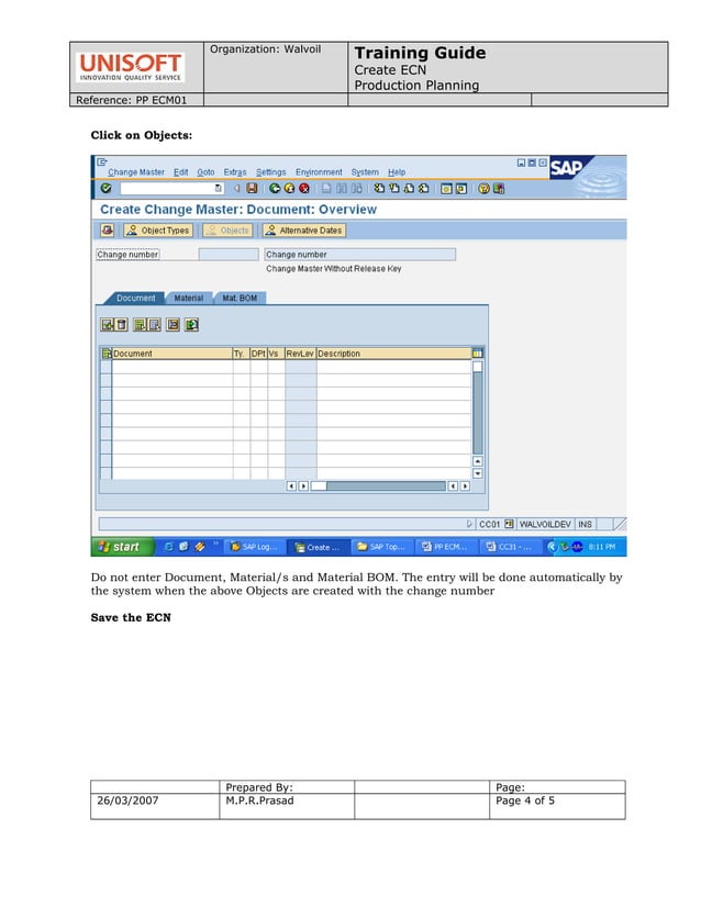 SAP ECM create | DOC