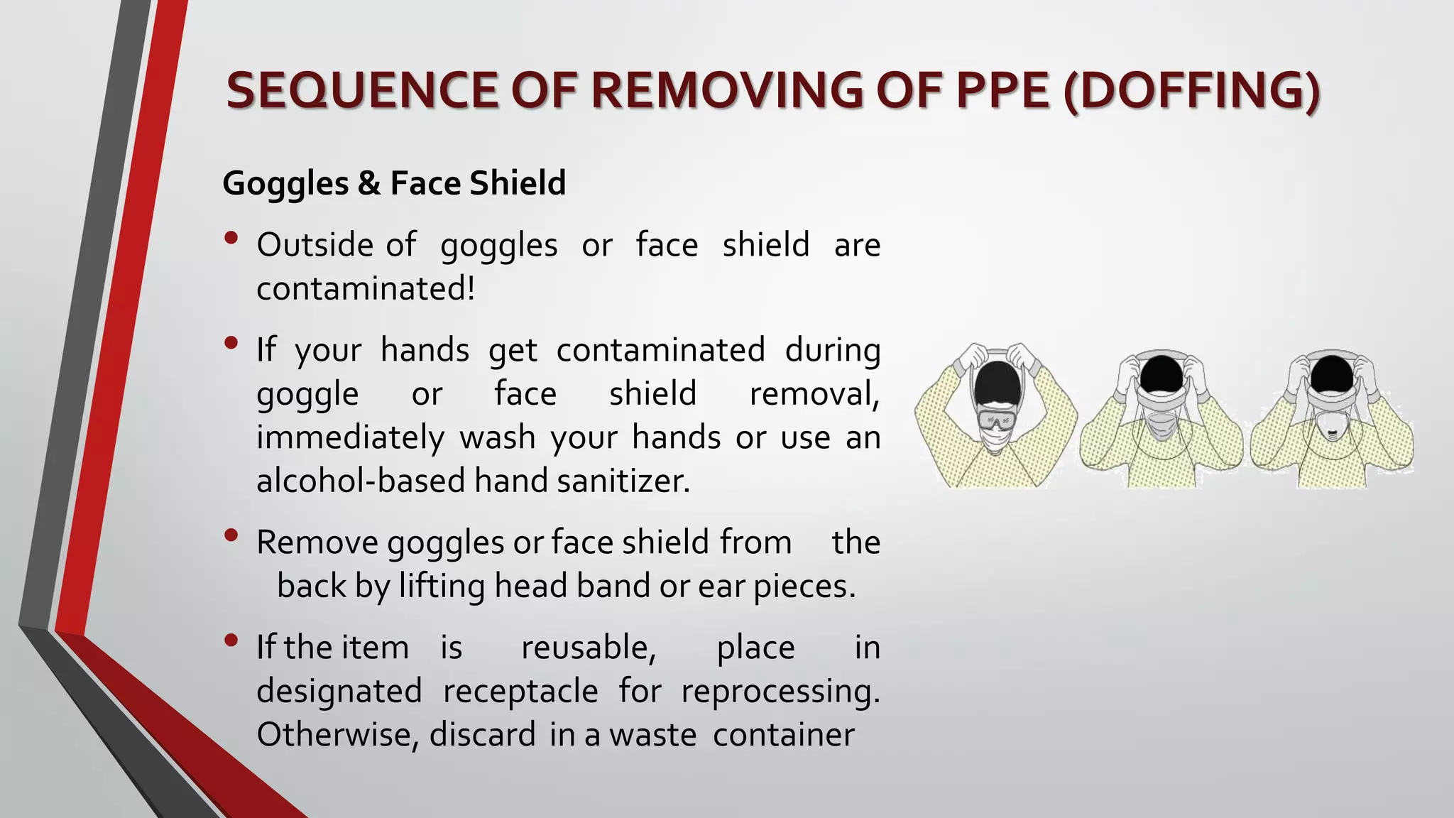 HOW TO SAFELY REMOVE PERSONAL PROTECTIVE EQUIPMENT (PPE) | PDF