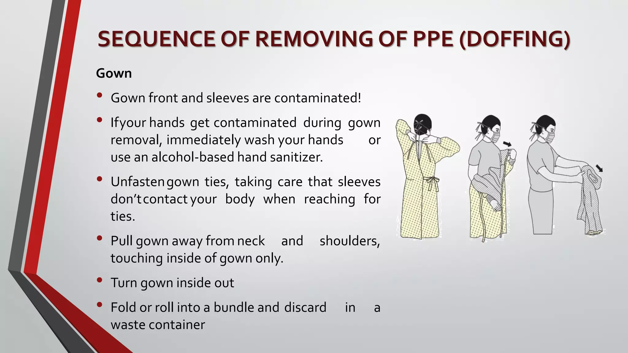 HOW TO SAFELY REMOVE PERSONAL PROTECTIVE EQUIPMENT (PPE) | PDF