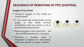 HOW TO SAFELY REMOVE PERSONAL PROTECTIVE EQUIPMENT (PPE) | PDF