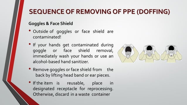 HOW TO SAFELY REMOVE PERSONAL PROTECTIVE EQUIPMENT (PPE) | PDF