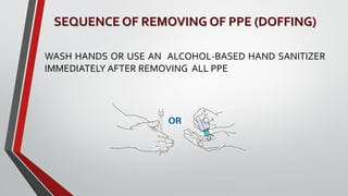HOW TO SAFELY REMOVE PERSONAL PROTECTIVE EQUIPMENT (PPE) | PDF