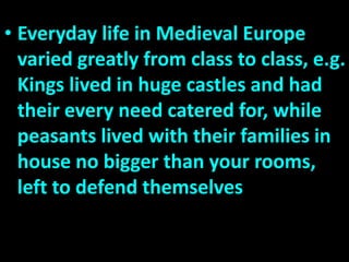 Thomas O'Rourke's teaching resource for Year 8 Medieval Europe | PPTX