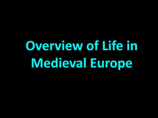 Thomas O'Rourke's teaching resource for Year 8 Medieval Europe | PPTX
