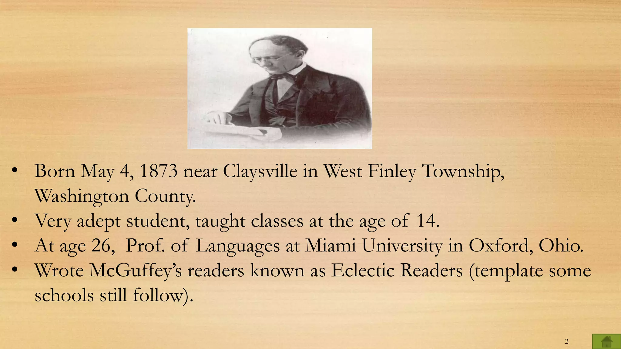 William McGuffey - McGuffey Readers | PPTX