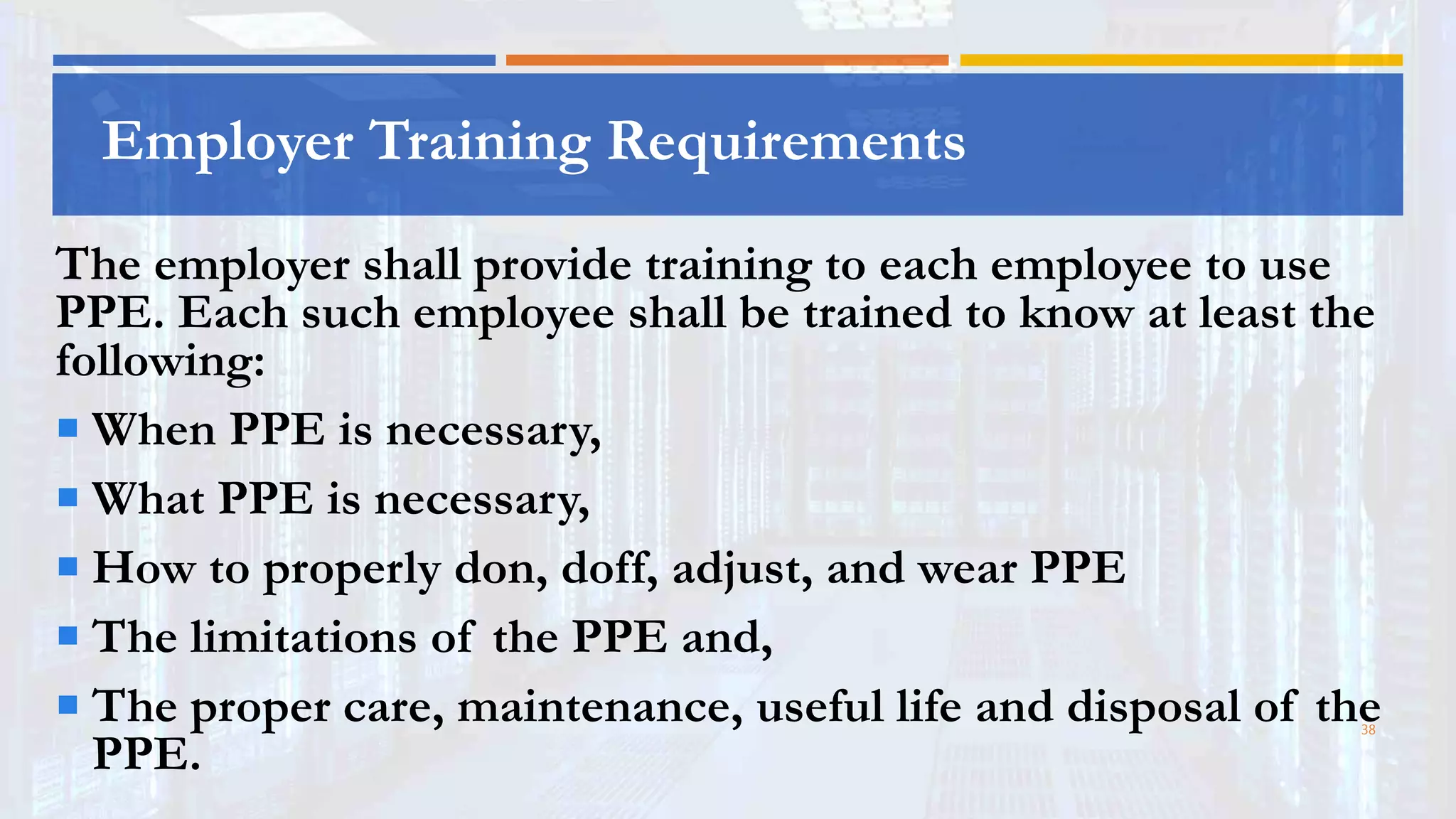 Personal Protective Equip | PPTX