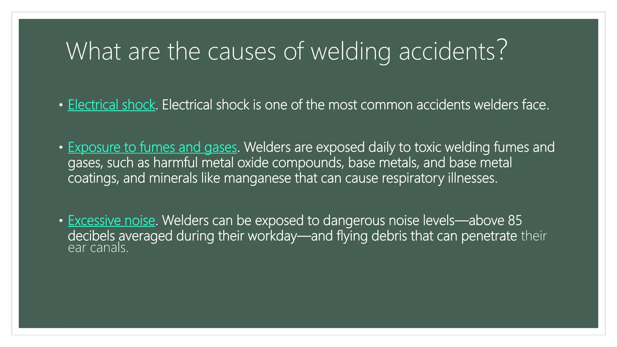 PPE for welders | PPTX