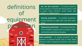 PERSONAL PROTECTIVE EQUIPMENT FOR AGRICULURE | PPTX