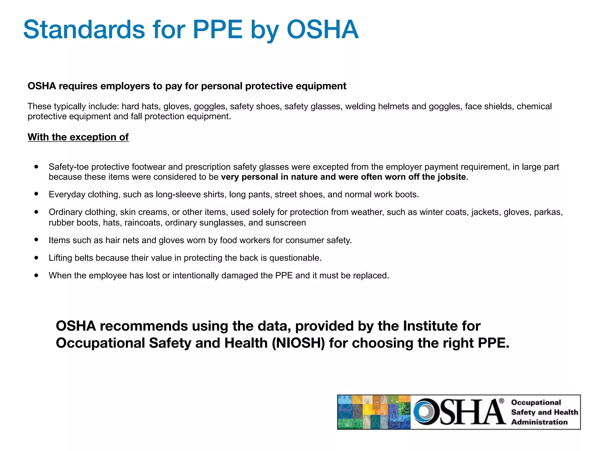 Personal Protective Equipment (PPE), general laboratory | PDF