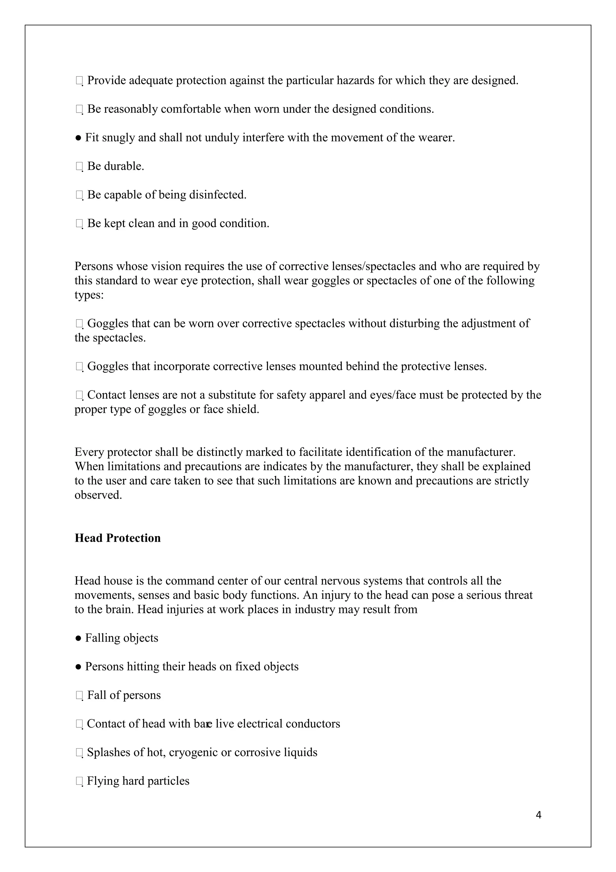 Ppe group ii assignment | DOCX