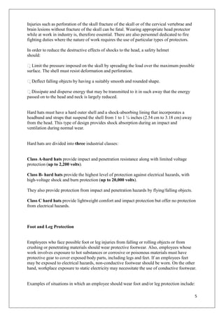 Ppe group ii assignment | DOCX