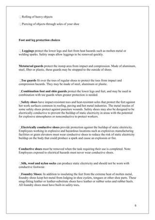 Ppe group ii assignment | DOCX