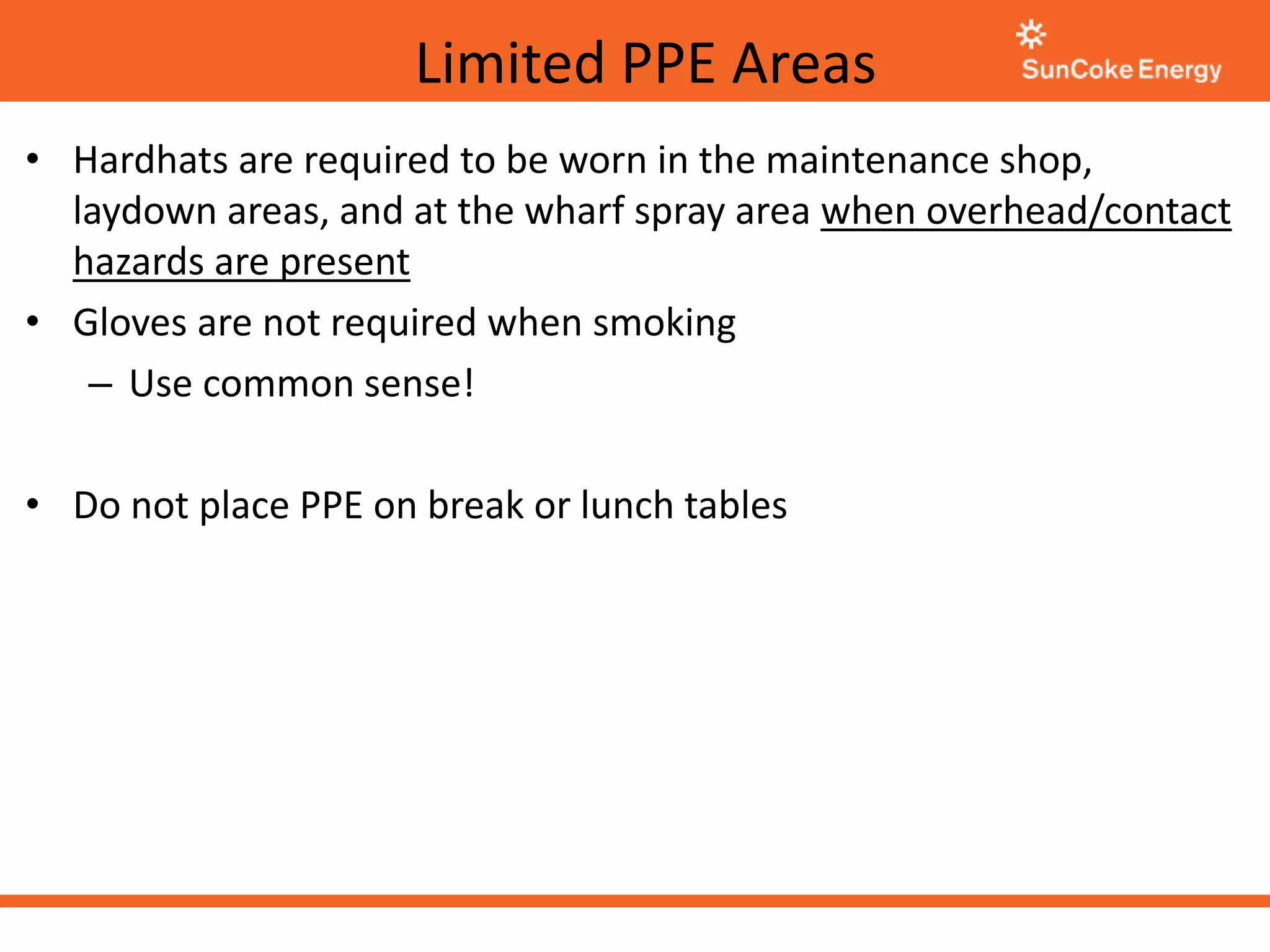 HHO - PPE, Respiratory Protection, & Hearing Conservation | PPT