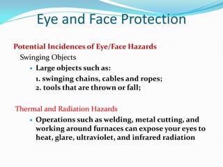 PPE (Personal ) & Its Importance in safety work | PDF