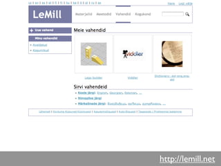 Õppematerjalide koostamine LeMill keskkonnas | PDF