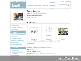 Õppematerjalide koostamine LeMill keskkonnas | PDF