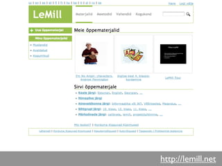 Õppematerjalide koostamine LeMill keskkonnas | PDF