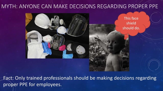 Ppe myths and facts | PPTX