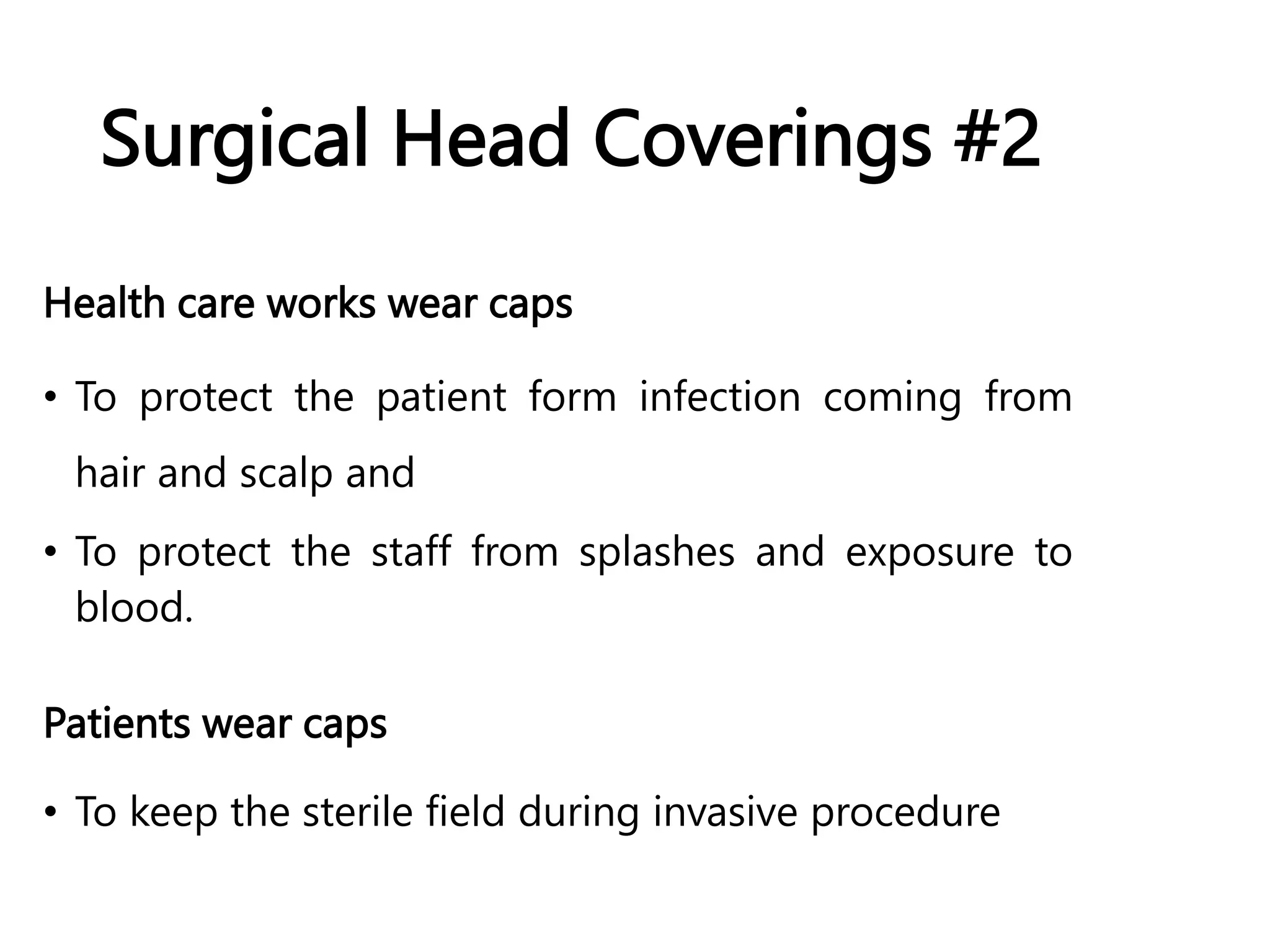 Fundamentals of Nursing: Personal Protective Equipment's | PPTX