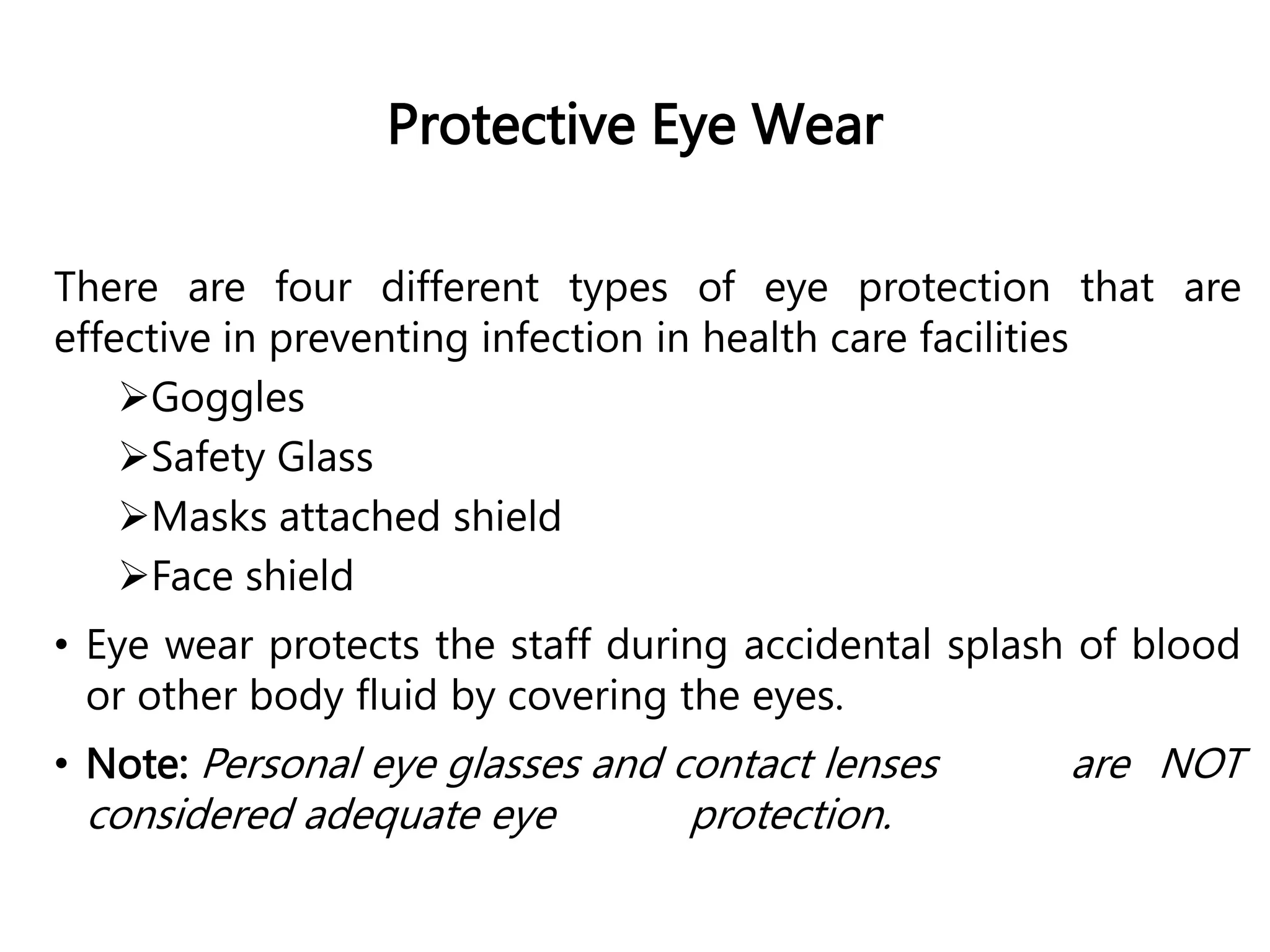 Fundamentals of Nursing: Personal Protective Equipment's | PPTX