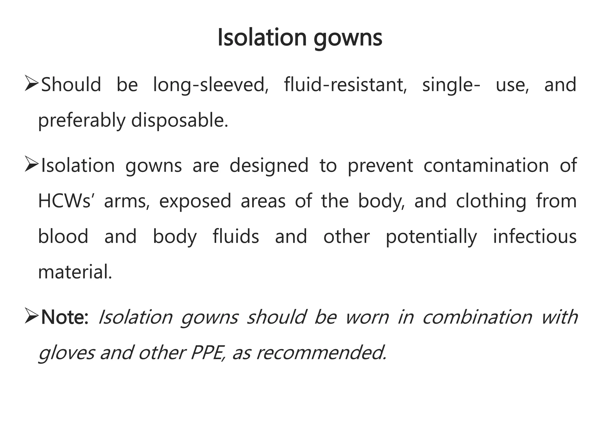 Fundamentals of Nursing: Personal Protective Equipment's | PPTX