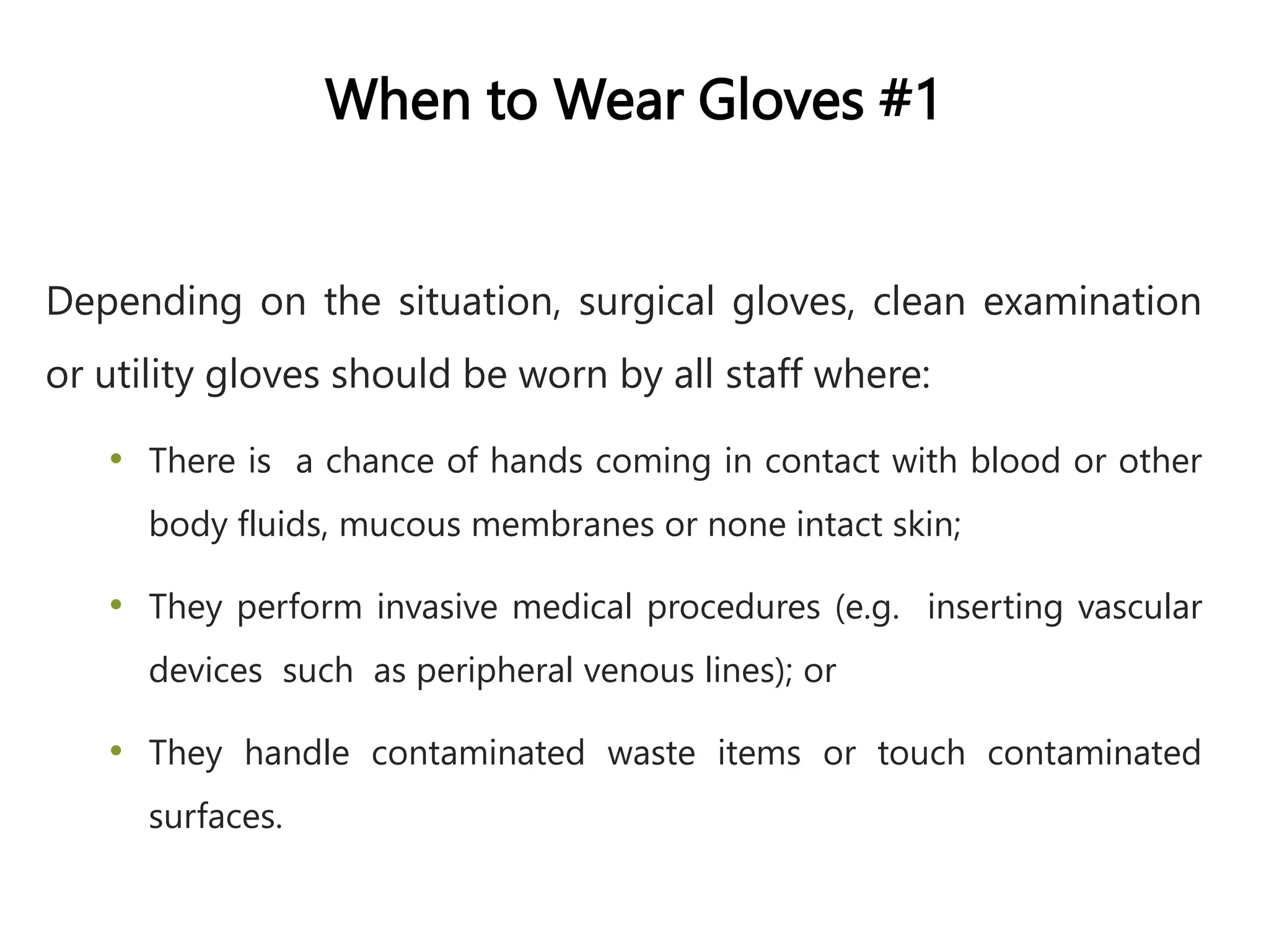 Fundamentals of Nursing: Personal Protective Equipment's | PPTX