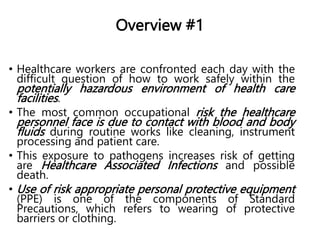 Fundamentals of Nursing: Personal Protective Equipment's | PPTX
