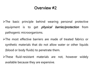 Fundamentals of Nursing: Personal Protective Equipment's | PPTX