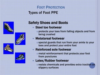 PPE( personal Protective equipment) | PPTX