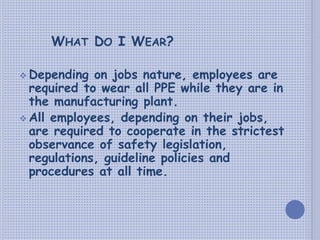 PPE( personal Protective equipment) | PPTX