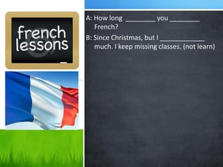 Present perfect continuous | PDF
