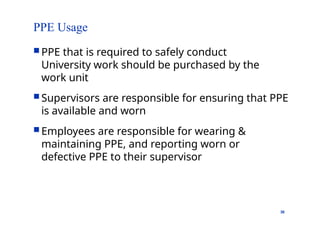 PPEs in Construction Industry with its importance | PPTX