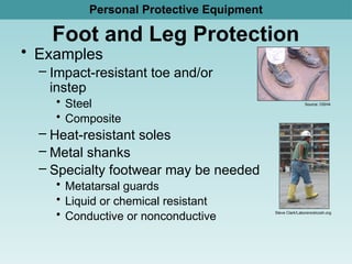 PERSONAL PROTECTIVE EQUIPMENT THAT NEEDS TO DO WORK SAFELLY | PPTX