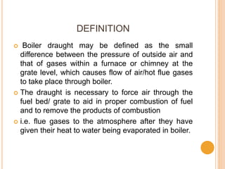 BOILER DRAUGHT | PPTX
