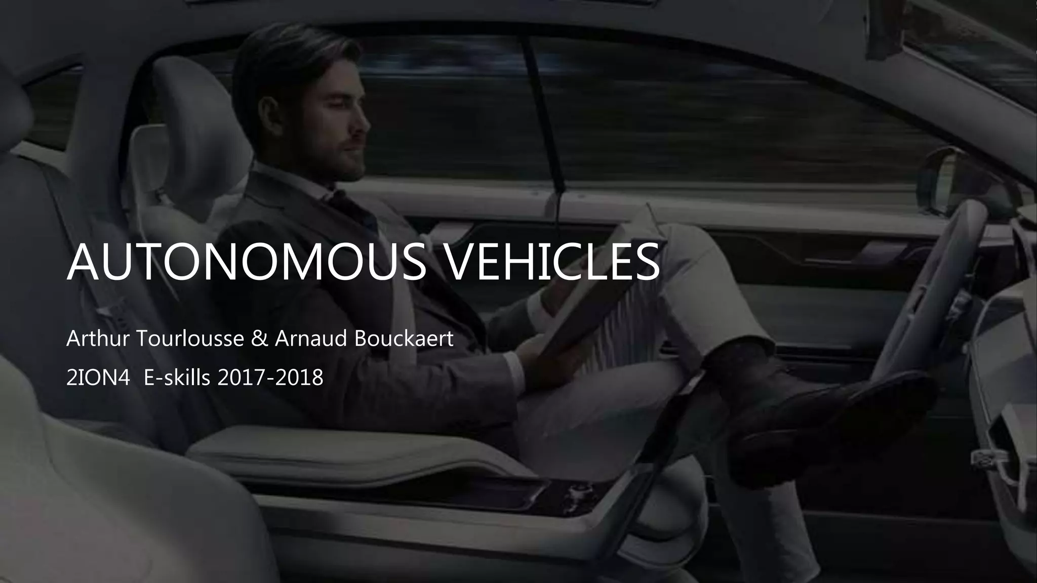 Autonomous Vehicles | PPTX