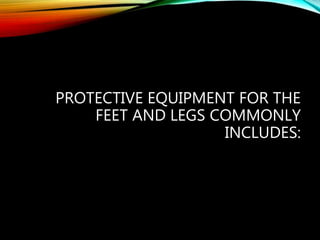 personal protective equipment | PPTX