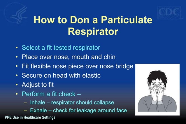 CDC Guidance For PPE in Healthcare settings | PPT | First Aid | Injuries