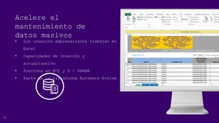¿SAP MDG o Precisley Automate Evolve? | PPTX