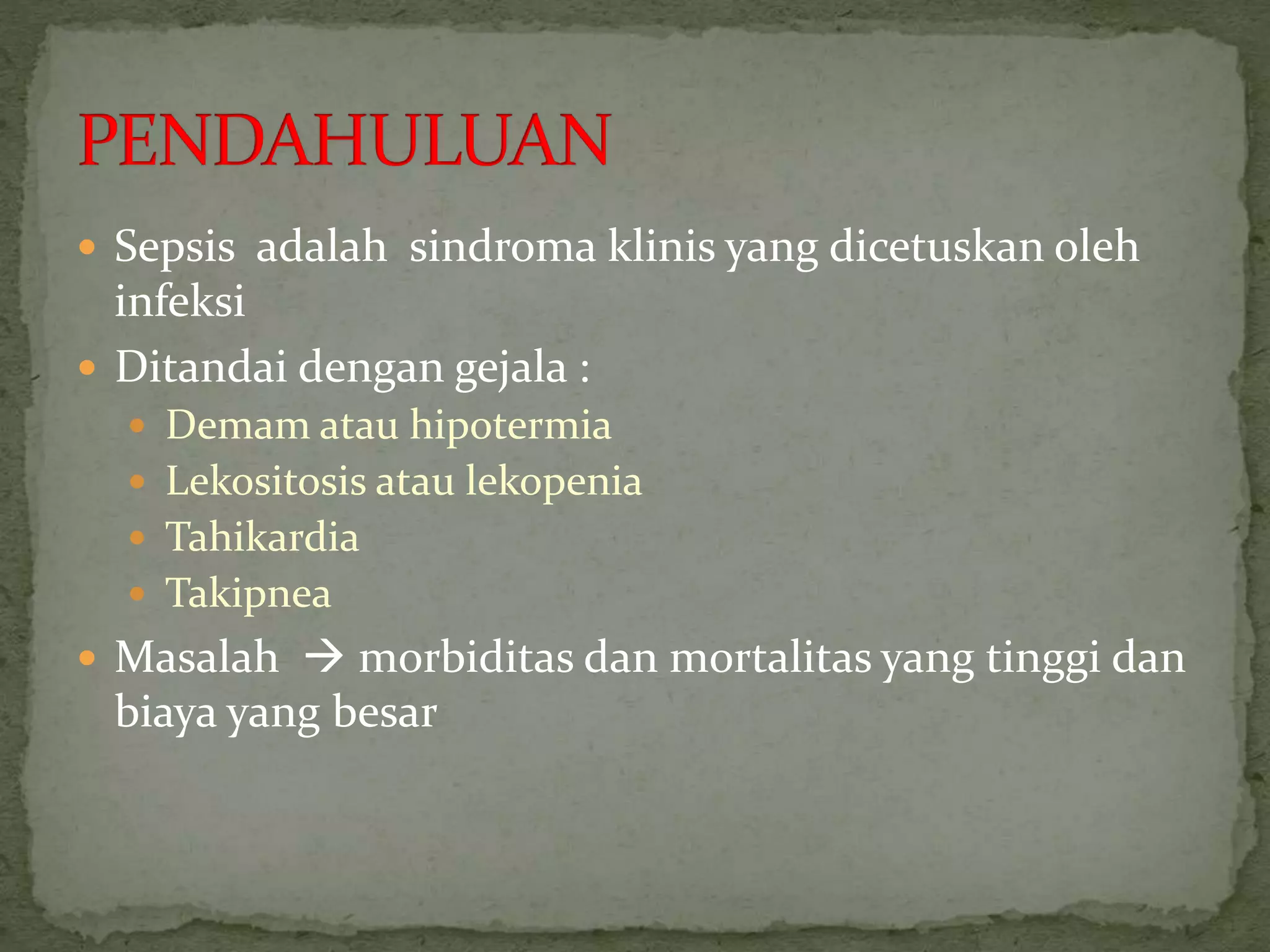 P petri sepsis | PPTX