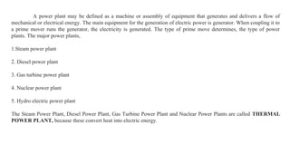 power plant engineering Unit 1 | PPT