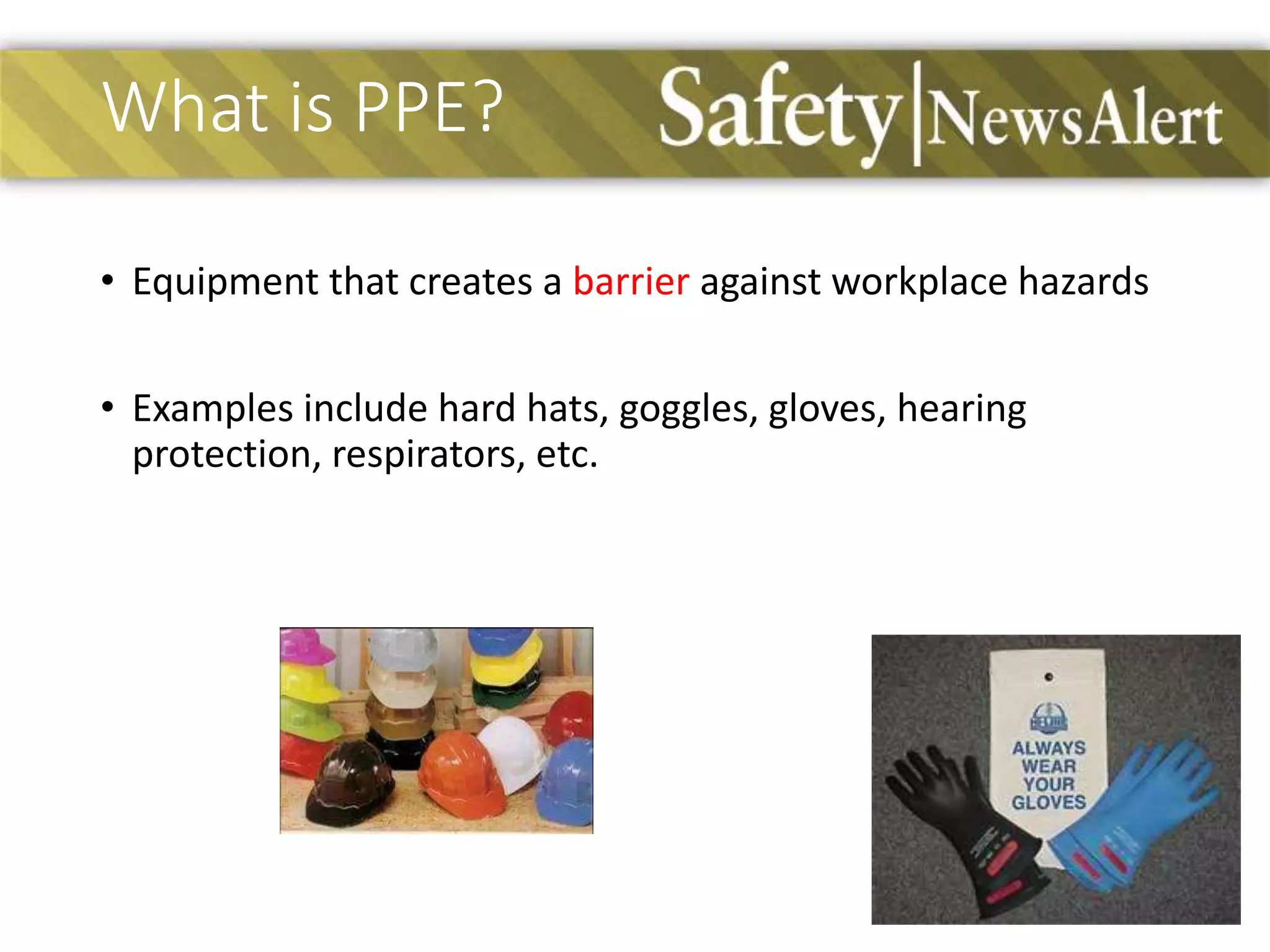 PPE Safety | PPTX